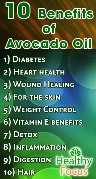10 Benefits of Avocado Oil - Healthy Focus 10 Benefits of Avocado Oil - Healthy Focus