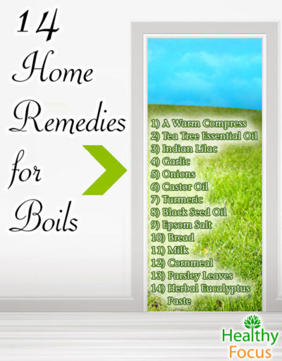 14 Proven Home Remedies for Boils - Healthy Focus