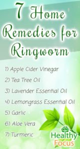 7 Home Remedies for Ringworm - Healthy Focus